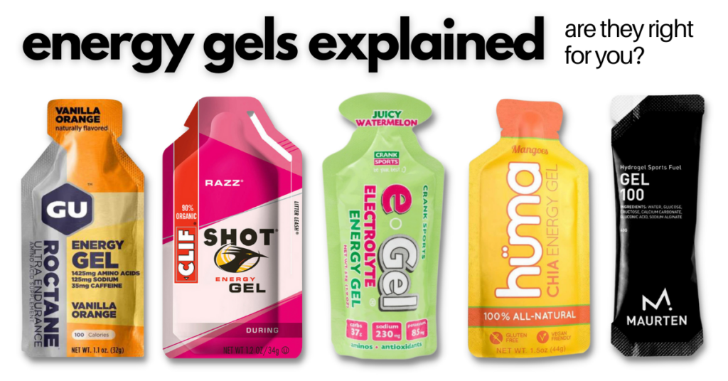Energy Gels Explained - Crank Sports